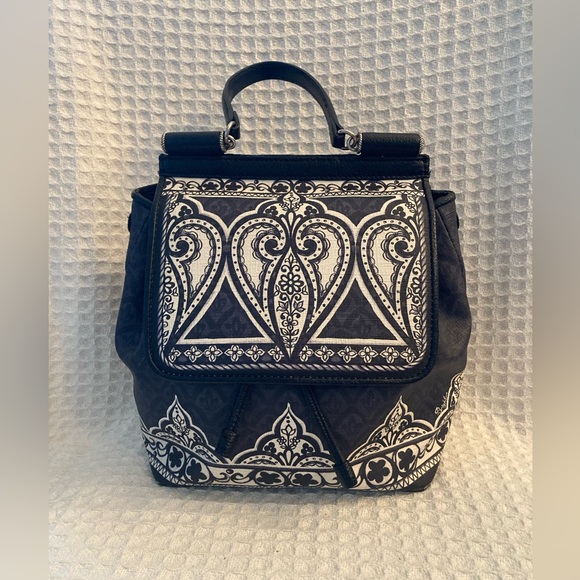 Brighton | Bags | Brighton Casablanca Jasmine Canvas Leather ...